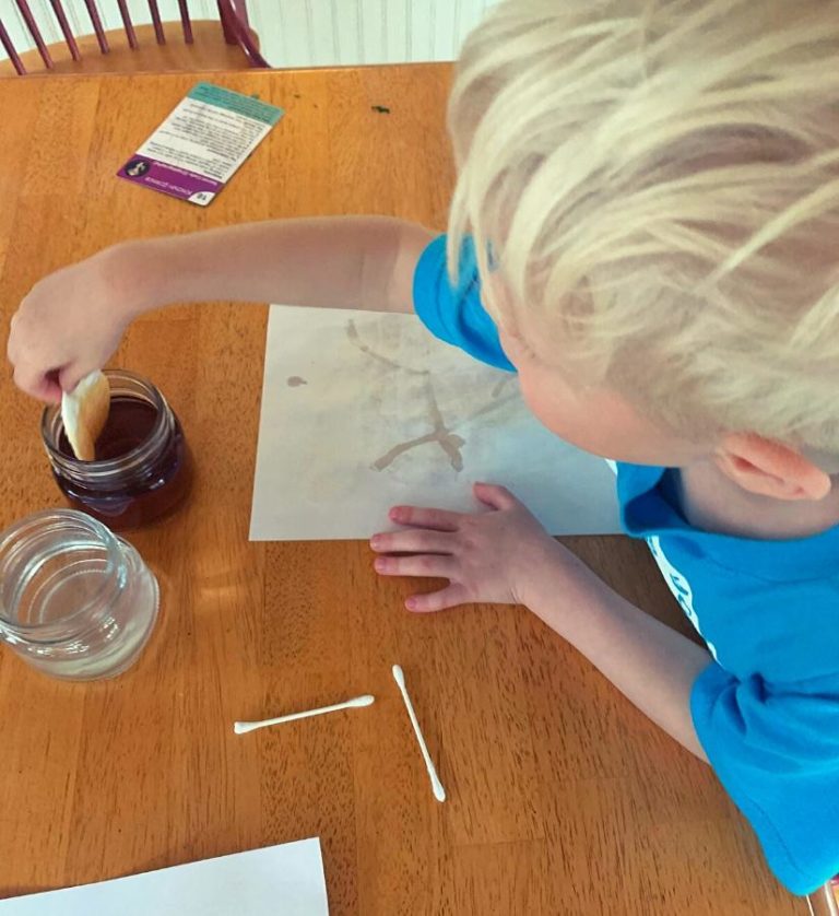 Secret Code - Kids Activity - Easy Science Experiment - BurgerFit