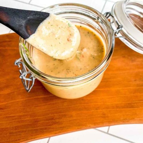 Whole30 Creamy Buffalo Dressing [Keto & DF] - What's in Our Pantry