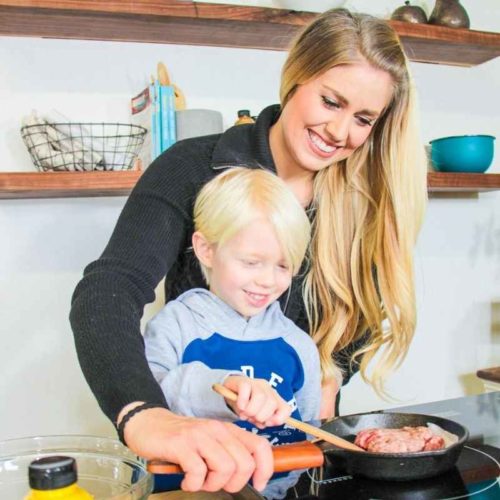 Meat + Veggie Burger Recipe - Making BurgerFit is easy! - BurgerFit Friday